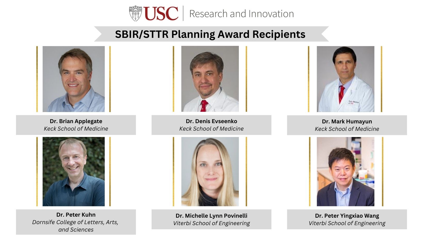 USC Launches an Innovative Internal Research Funding Program - Office ...